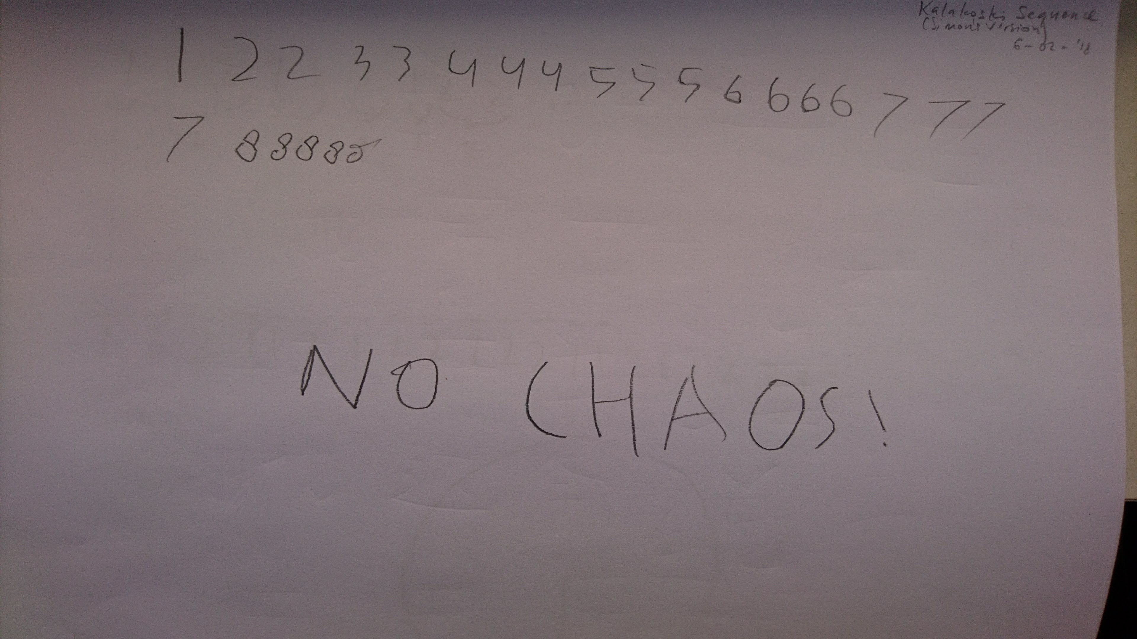 The Kolakoski Sequence – Geeks out of the box