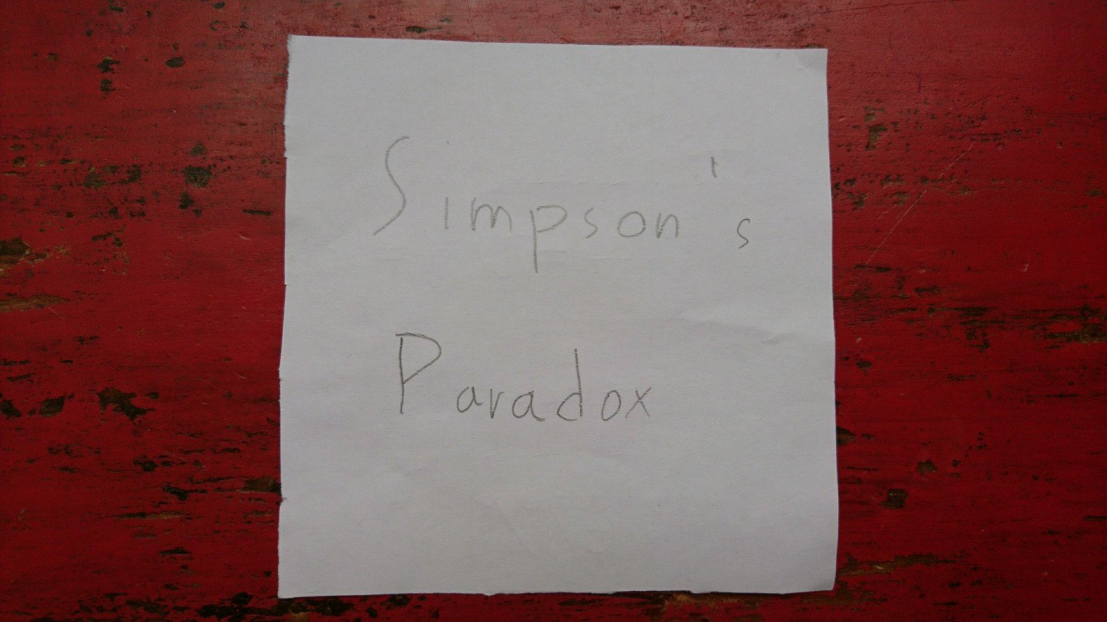 Simpson’s Paradox – Geeks out of the box