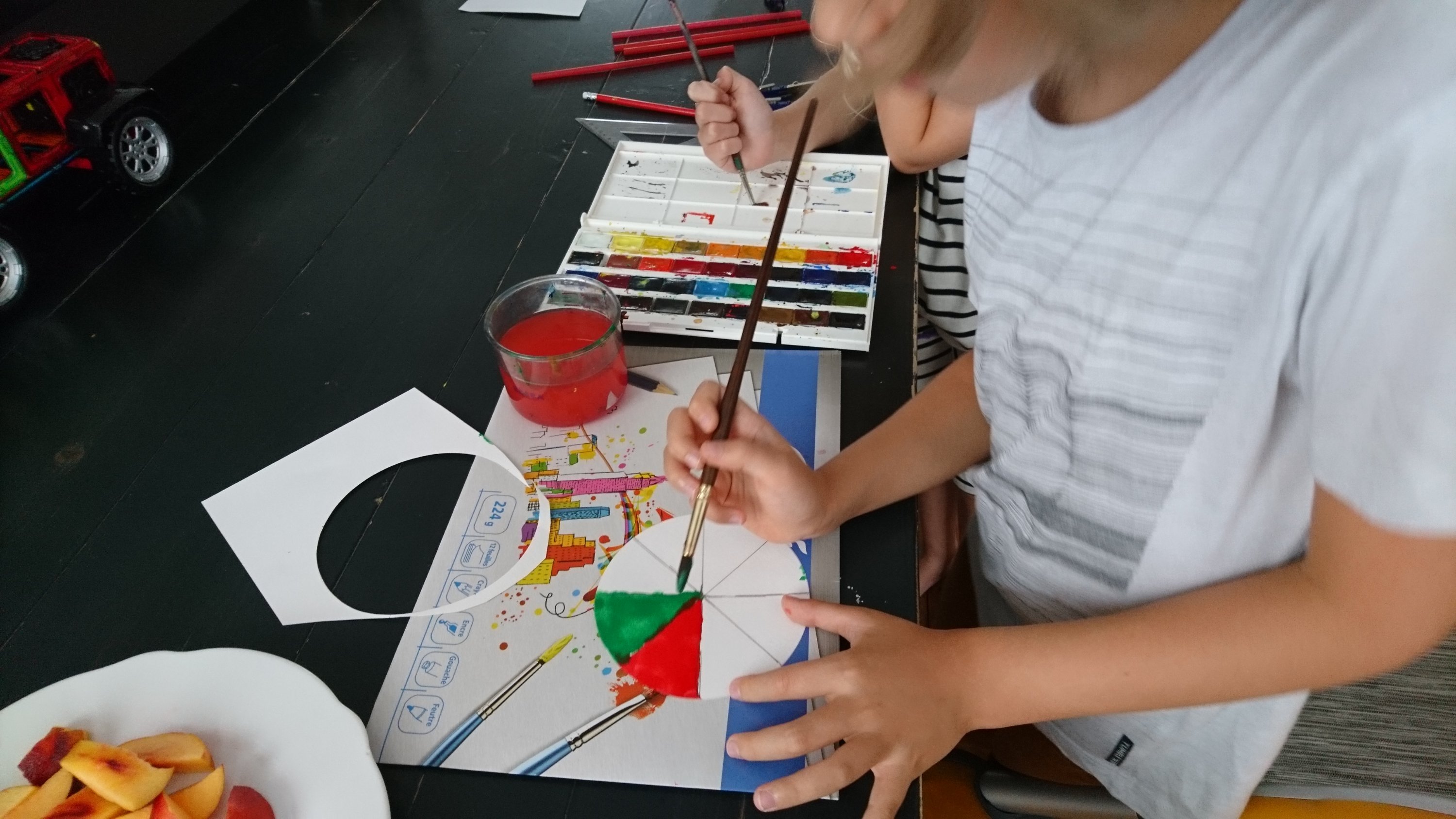 Physics Experiments: The Color Wheel and Mind Blending – Geeks out of ...