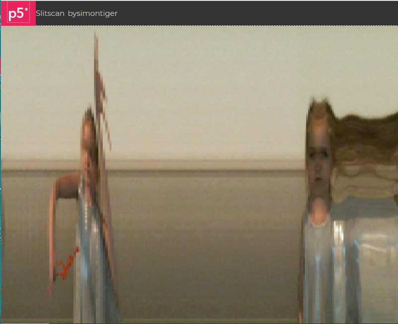 Slitscan and Edge Detection in p5.js – Geeks out of the box