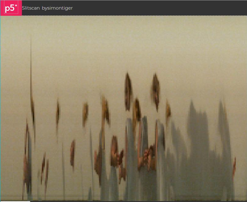 Slitscan and Edge Detection in p5.js – Geeks out of the box