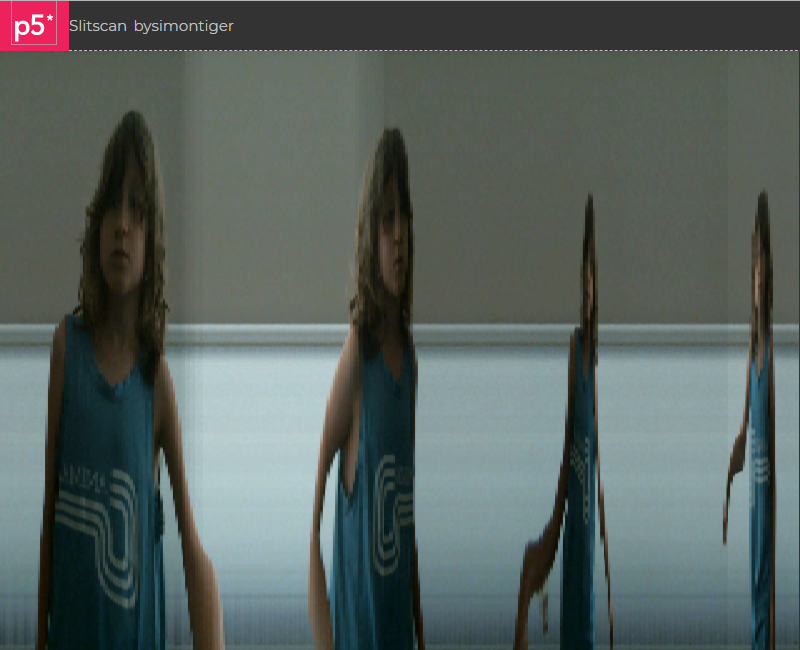 Slitscan and Edge Detection in p5.js – Geeks out of the box