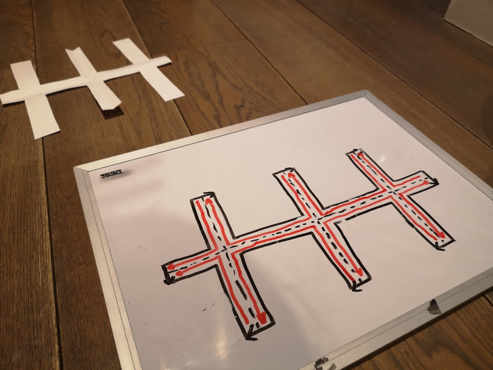 Further experiments with paper/ topology – Geeks out of the box